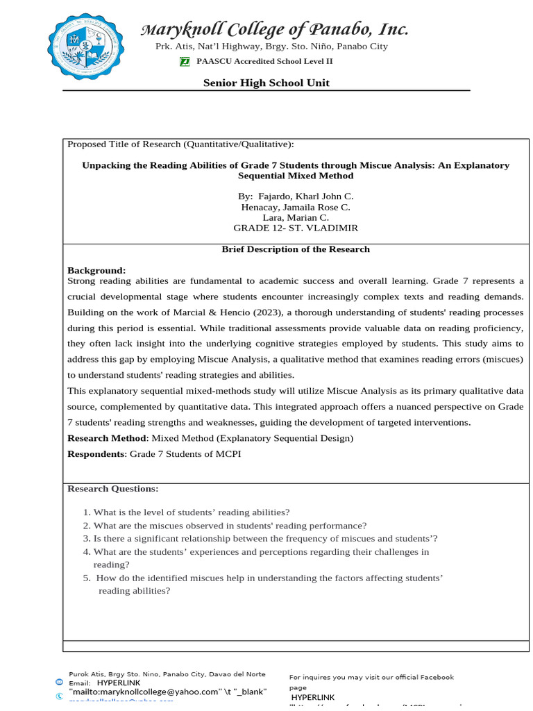 19 | PDF | Qualitative Research | Procedural Knowledge