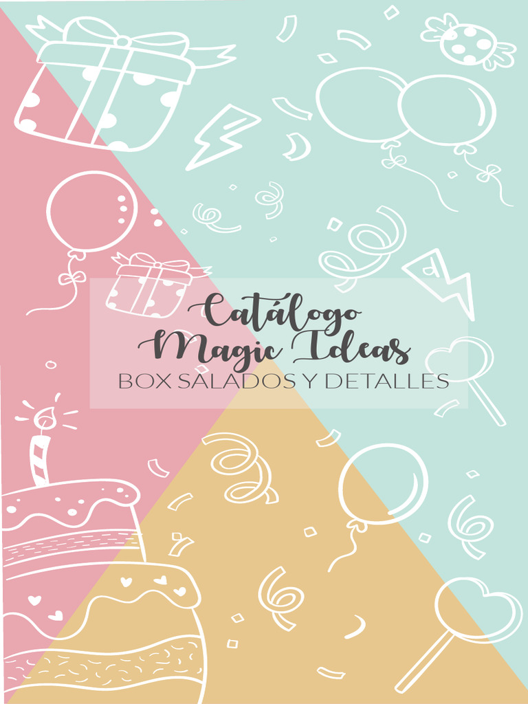 Catálogo Box de Botana y Detalles - 2022 | PDF