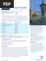 Harrow International School Bengaluru Fees | PDF | Fee | Payments