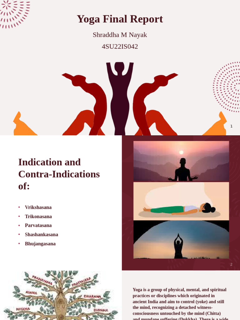 Yoga Final Report | PDF | Asana | Yoga