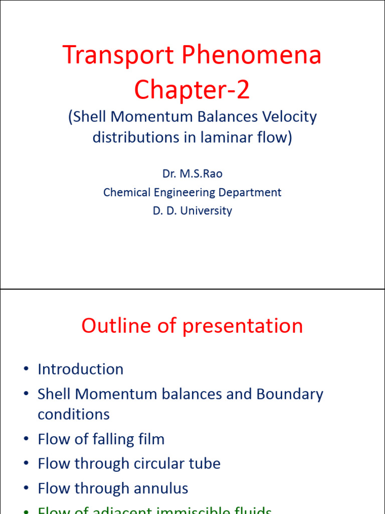 TP 6 ch2 | PDF | Fluid Dynamics | Shear Stress