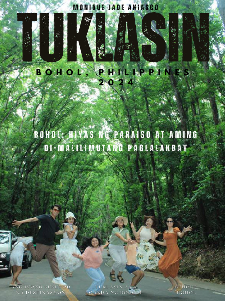 Gren and White Simple Travel Magazine Cover PDF | PDF