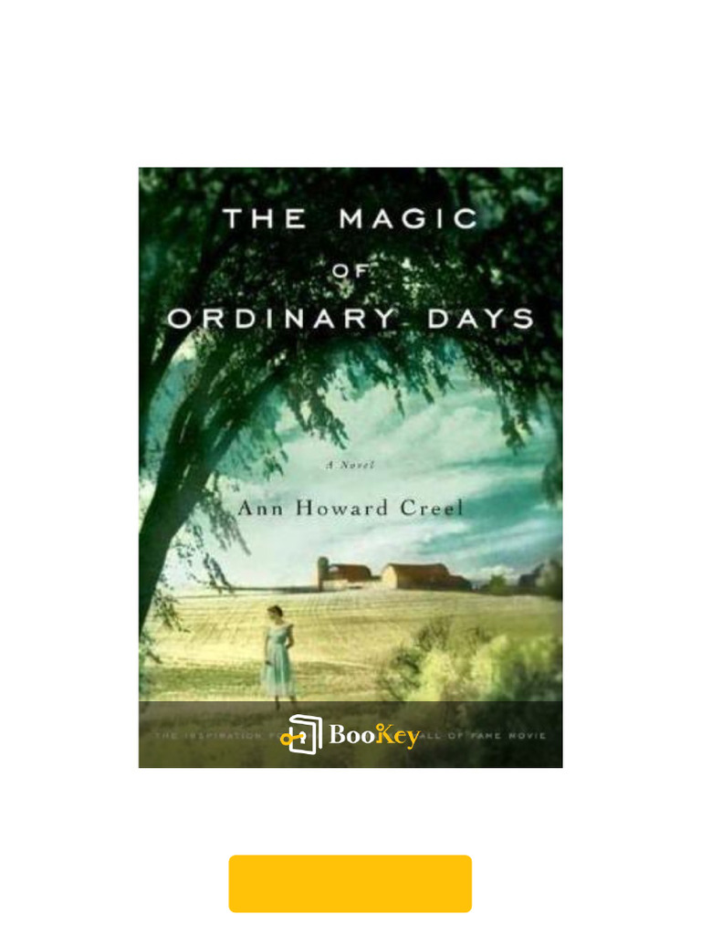 The Magic of Ordinary Days Summary | PDF | Psychological Resilience ...