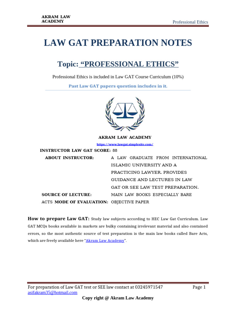 Professional Ethics | PDF | Advocate | Prosecutor