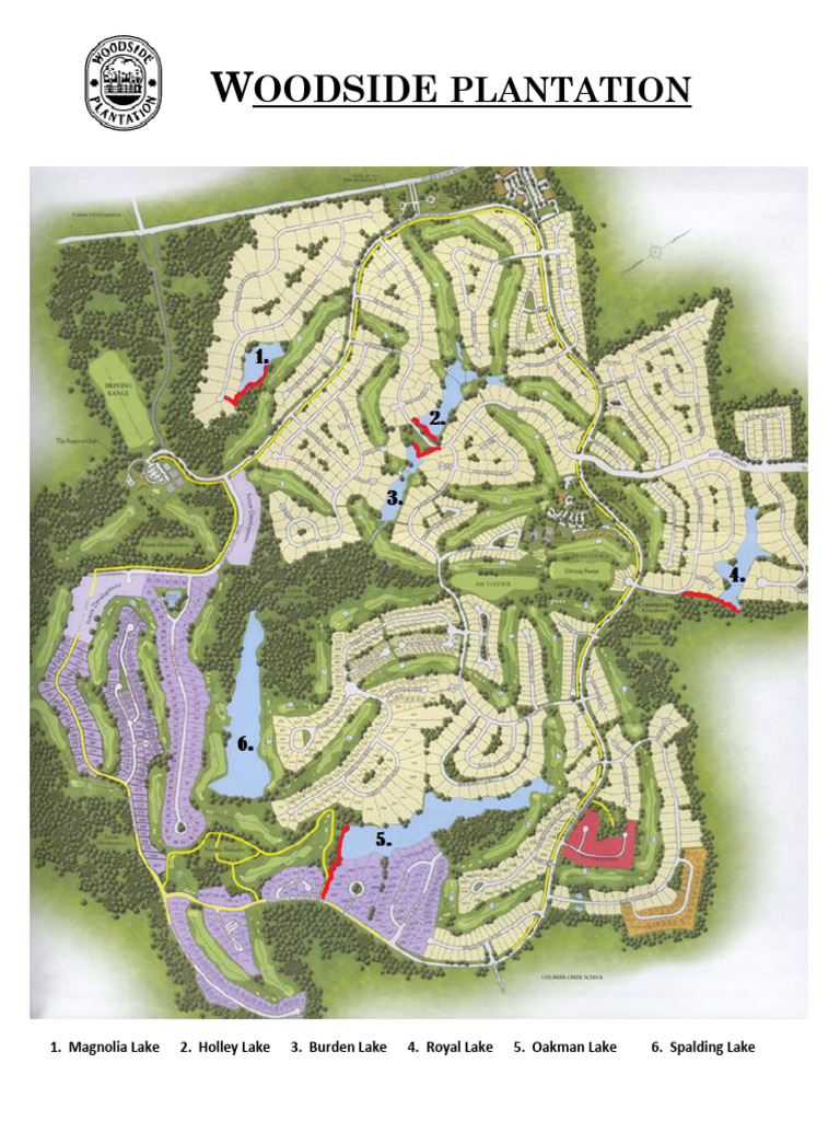 Woodside Plantation Fishing Guidelines | PDF