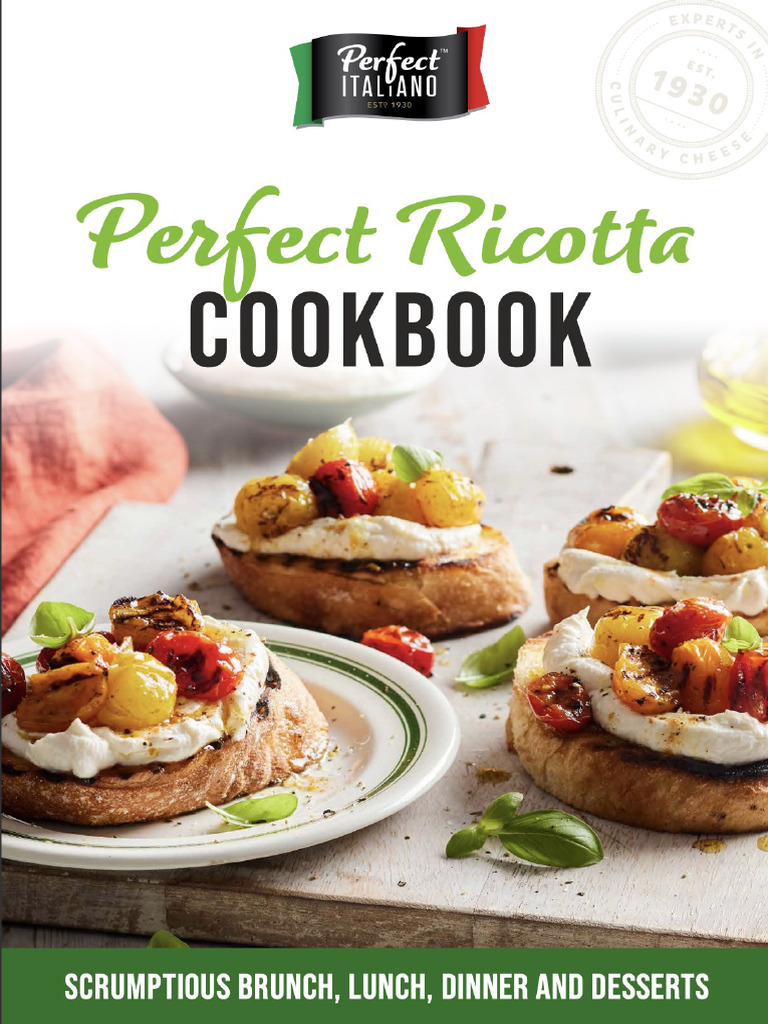 Perfect Italiano Ricotta Recipes Guide | PDF | Ricotta | Pasta