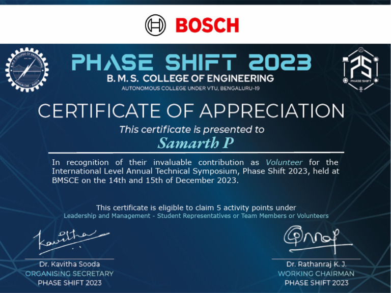 Samarth P | PDF