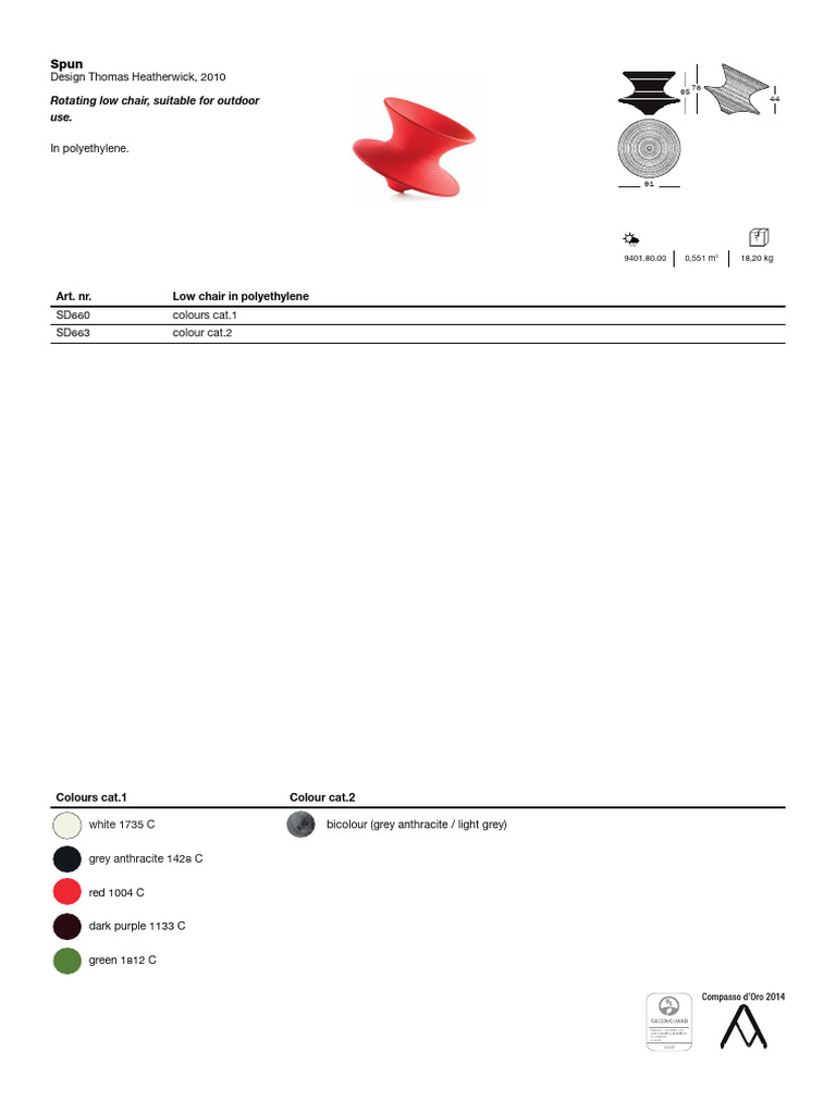 Spun Technical Sheet | PDF