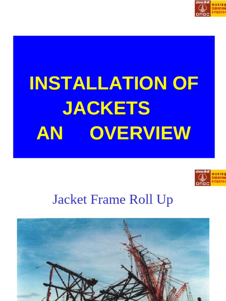 Installation of Jacket | PDF | Deep Foundation