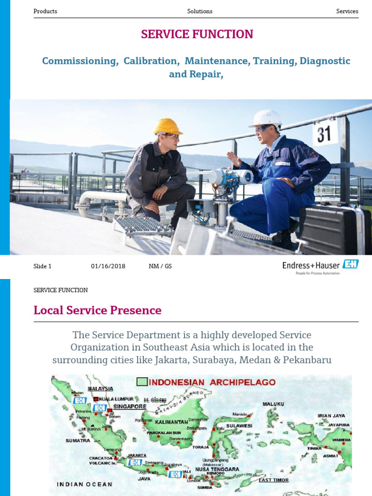 #4service - Offer Presentation | PDF | Calibration | Flow Measurement