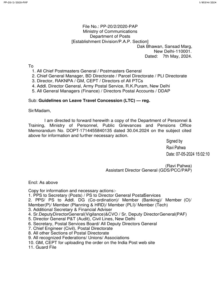 LTC Rule | PDF | Stepfamily | Transport