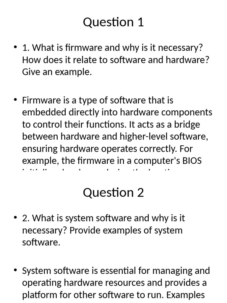 Software Types Research Exercise | PDF | Software | System Software