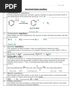 All Name Reactions of Chemistry Class 12th Cbse & Isc PDF | PDF ...