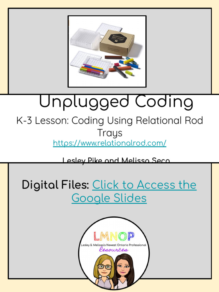 Unplugged Coding with Relational Rods | PDF | Mathematics | Knowledge