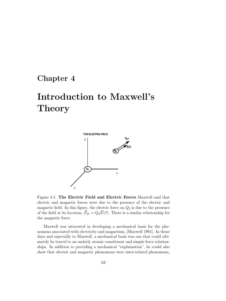 Electricity Magnetism Chapter 4 | PDF | Waves | Electric Field