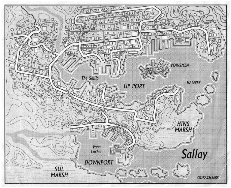 Sky Realms of Jorune Map of Sallay | PDF