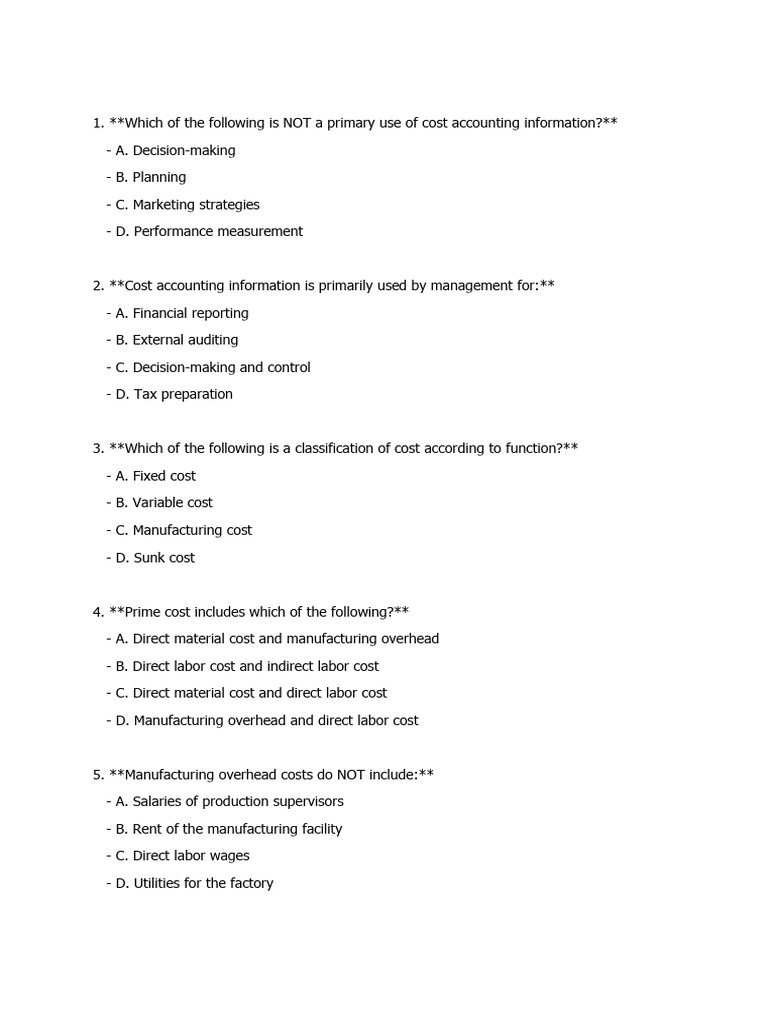 Accounting chapter 6 | PDF | Expense | Cost Of Goods Sold