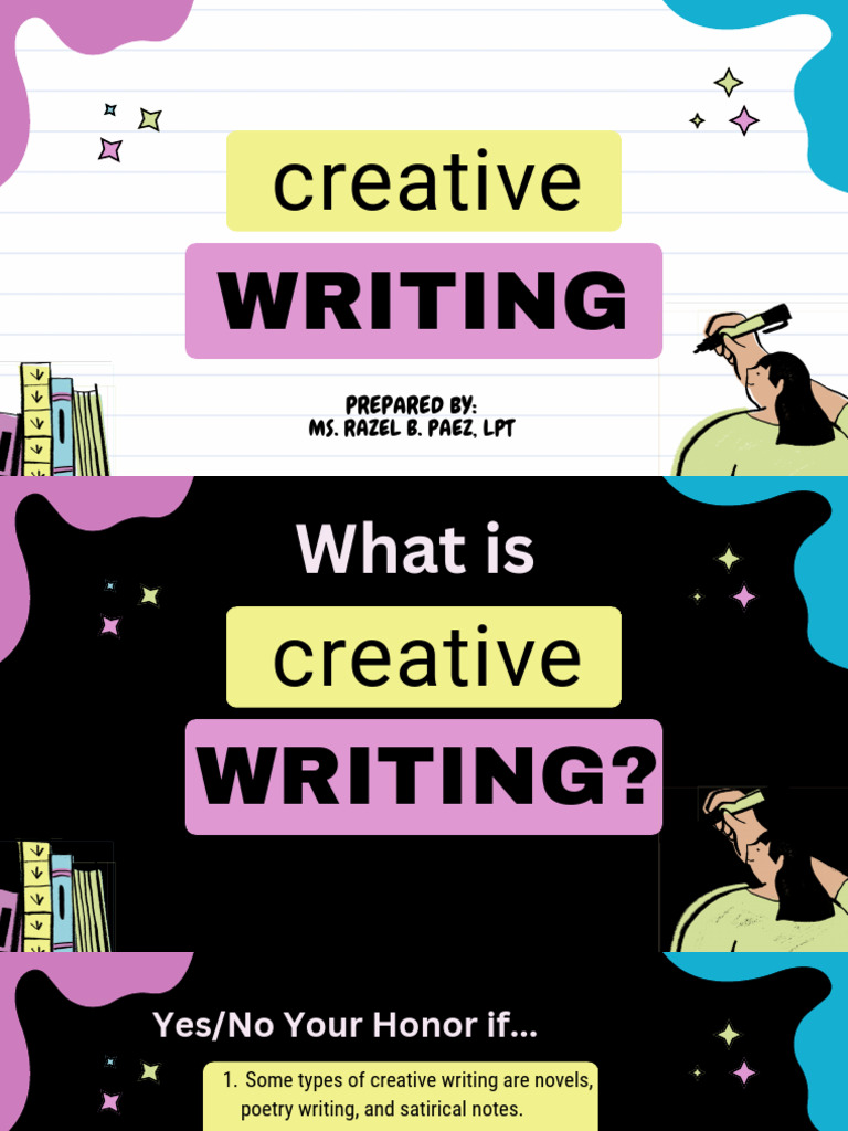 Creative Writing Lesson 1 | PDF | Creative Writing | Poetry