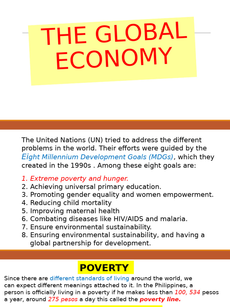 Economic Globalization | PDF | Poverty | Poverty & Homelessness