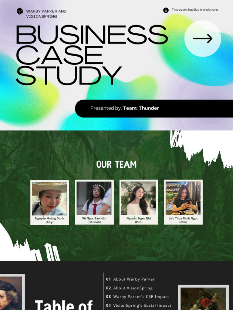 WARBY PARKER AND VISIONSPRING | PDF | Corporate Social Responsibility | Entrepreneurship