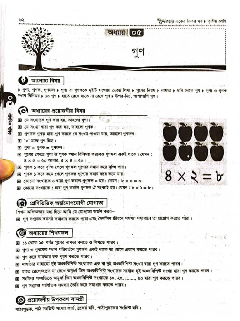 05. Chapter - Class 3 Math | PDF