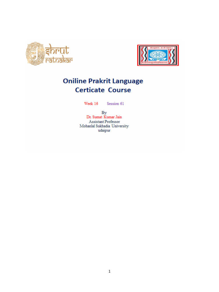 Prakrit Abhyas 2 | PDF