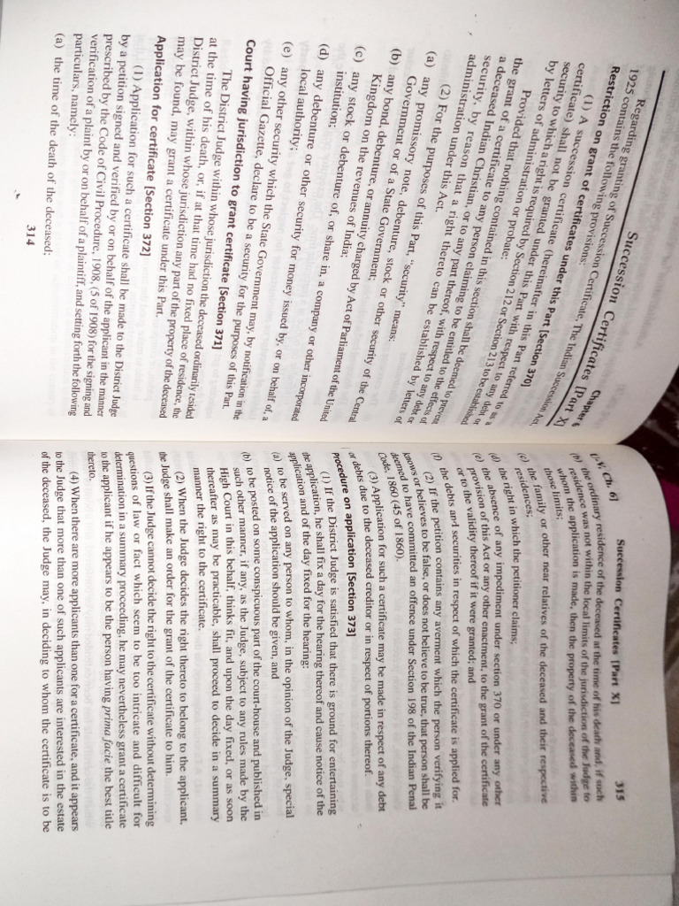 Succession Certi | PDF