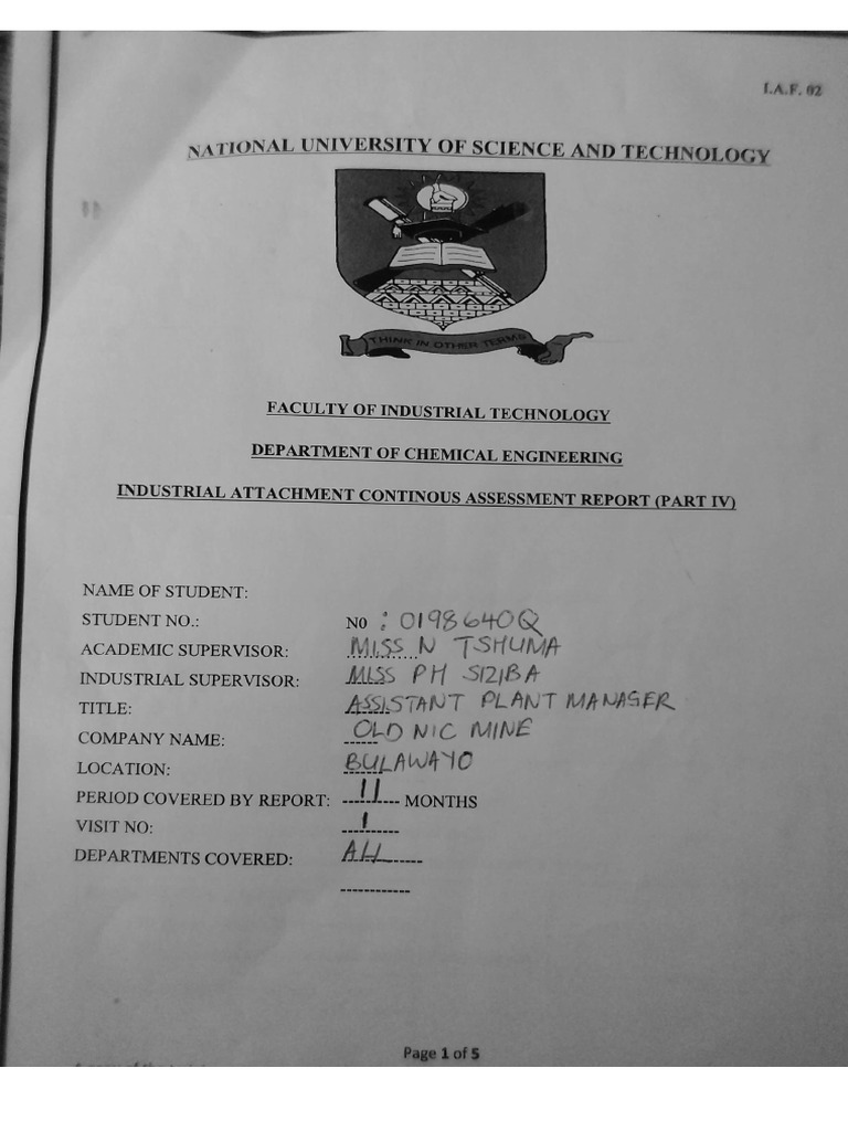 Assessment Form | PDF