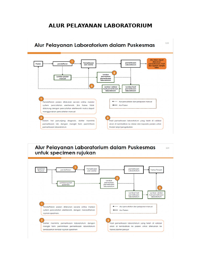 14 Alur Pelayanan Laboratorium | PDF
