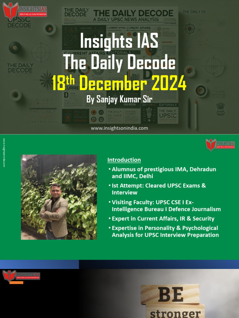 18th December The Daily Decode | PDF | Bashar Al Assad | Inflation