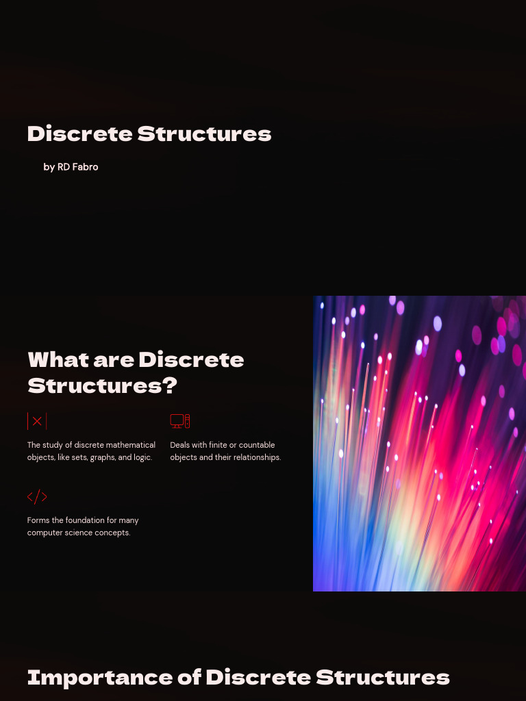 Understanding Discrete Structures in CS | PDF | Discrete Mathematics ...