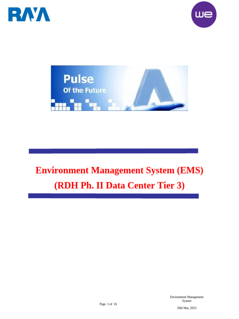Environment Management System Overview | PDF | Environmental Resource ...