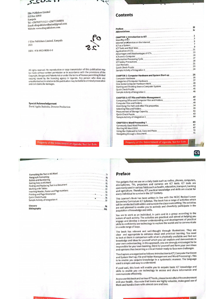 S.1 Ict NLSC | PDF