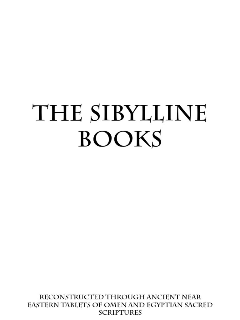 The Sibylline Books | PDF | Sacrifice | Hera