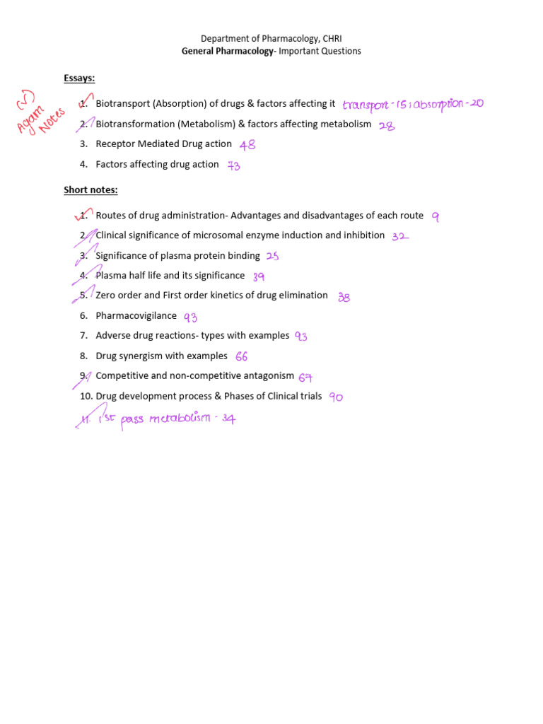 General Pharmacology Insights for GenPharm | PDF | Pharmacology ...