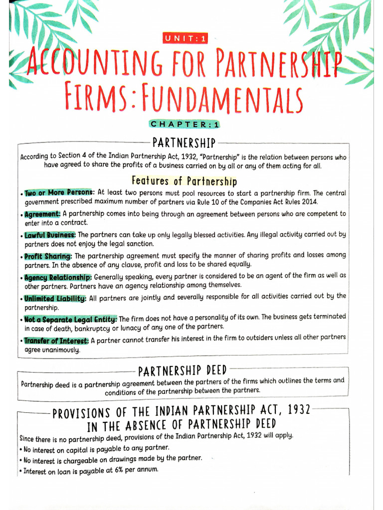 Partnership Accounting | PDF