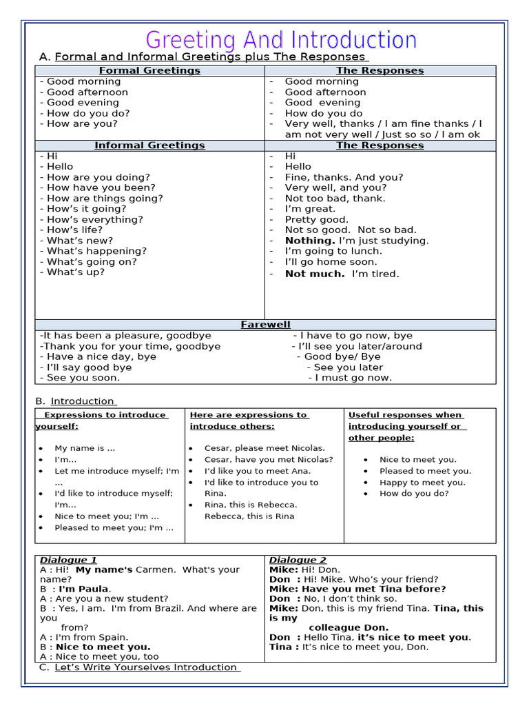 greeting-and-introduction-classroom-posters_100094 | PDF