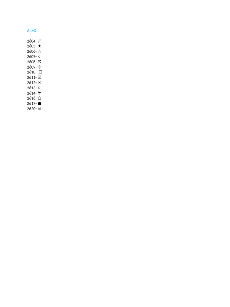 Symble Word | PDF