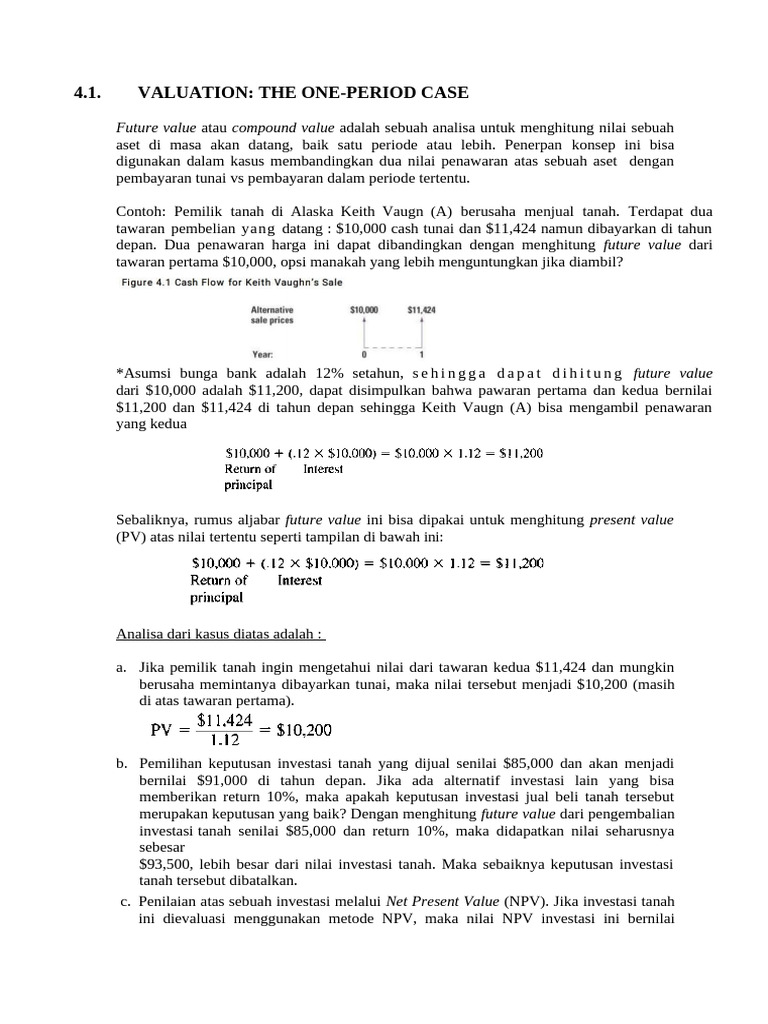 Rmk 4 Discounted Cash Flow Valuation | PDF