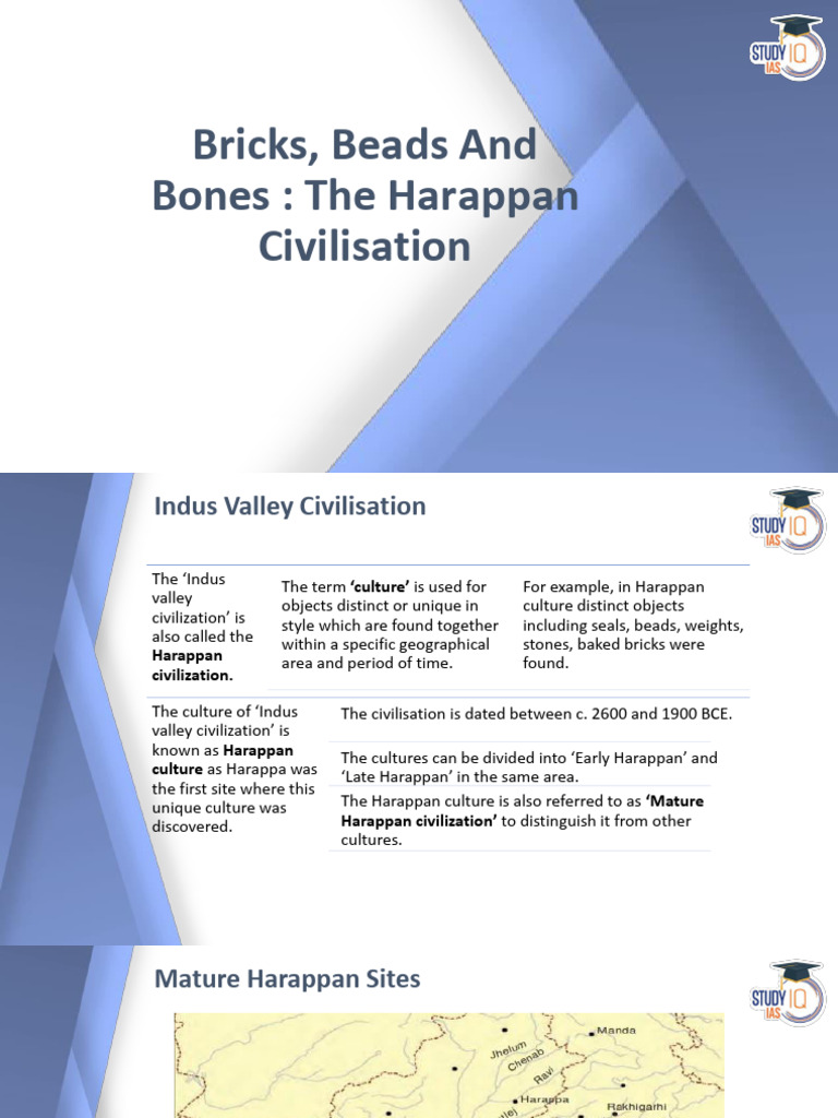 Harappan Civilization Overview | PDF | Ashoka