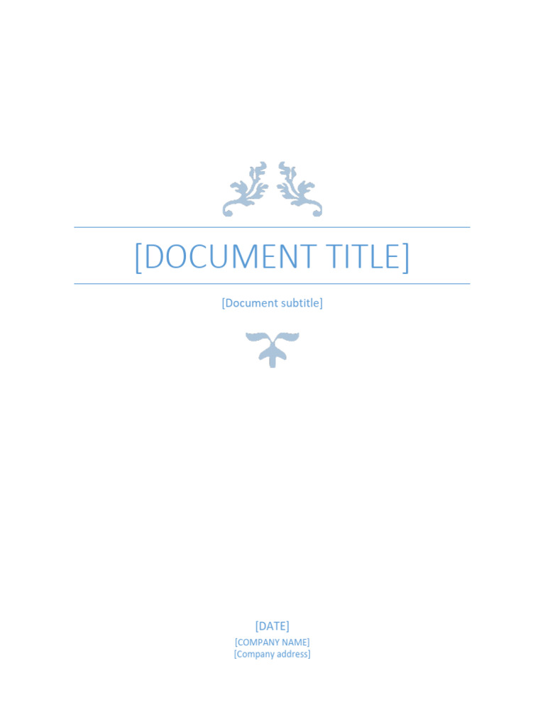 Structure of Academic Documents 2021 | PDF