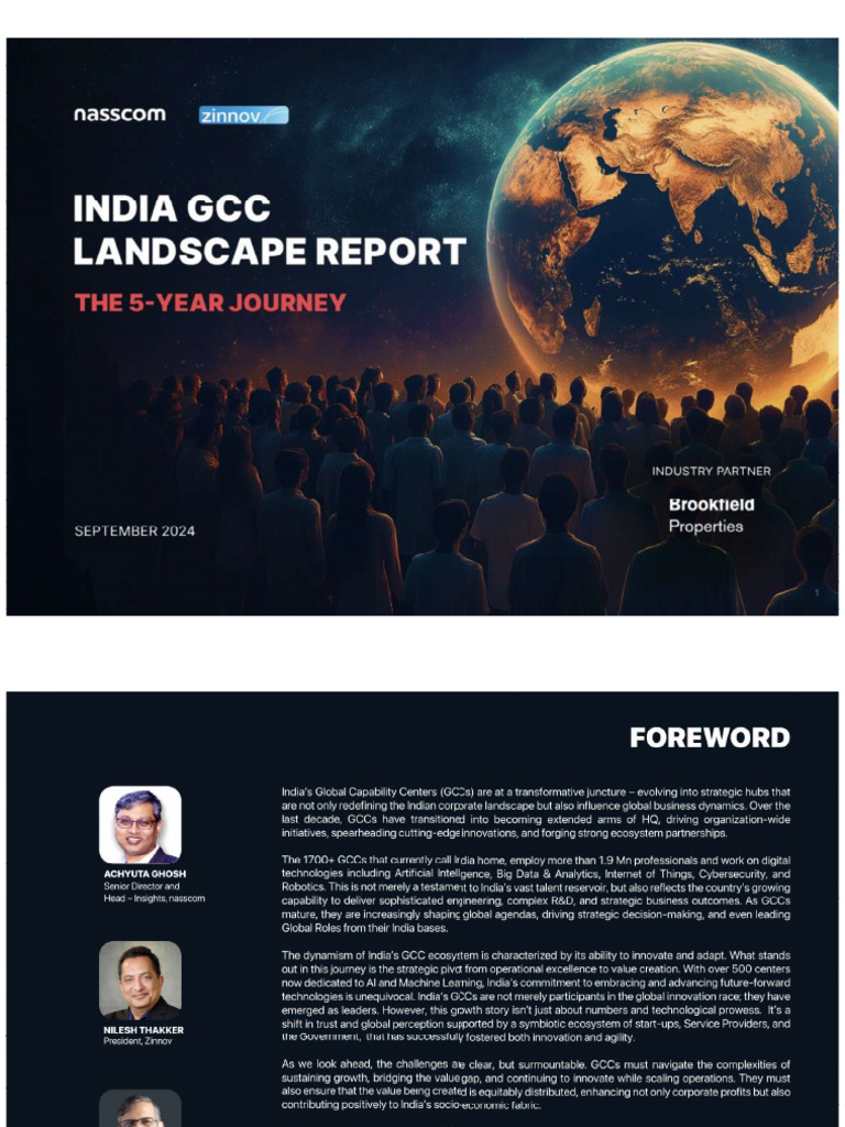 GCCs in India | PDF