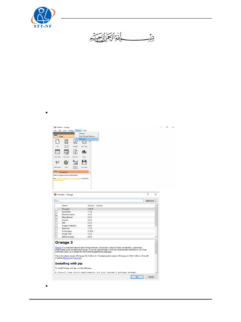 Modul Praktikum Big Data - Orange Data Mining Image Analytics | PDF