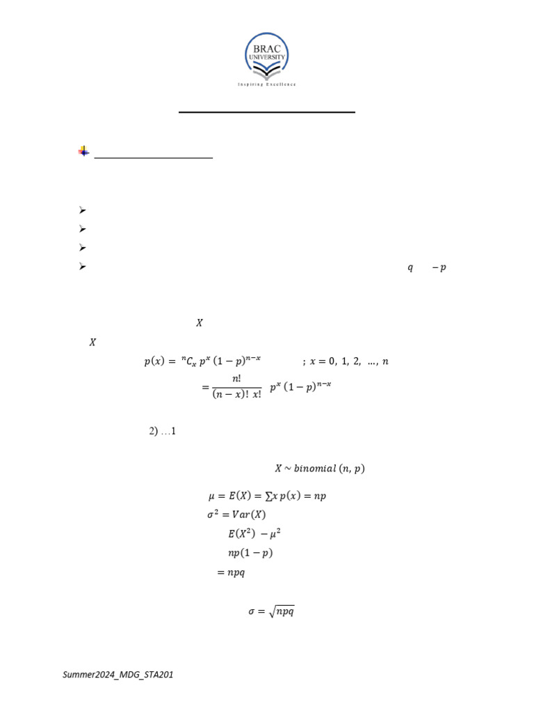 Discrete Probability Distribution (1) | PDF | Probability Distribution | Poisson Distribution