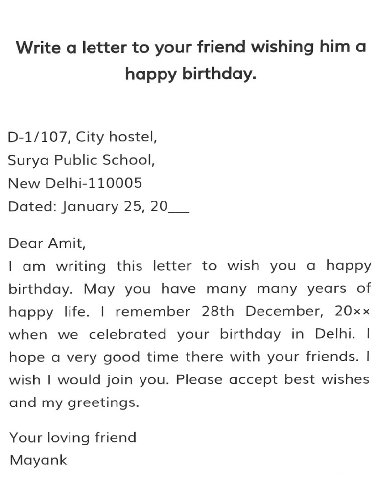 Letter 5th | PDF