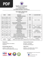 Teaching Loads and Assignments Guide | PDF | Teachers | Lesson Plan