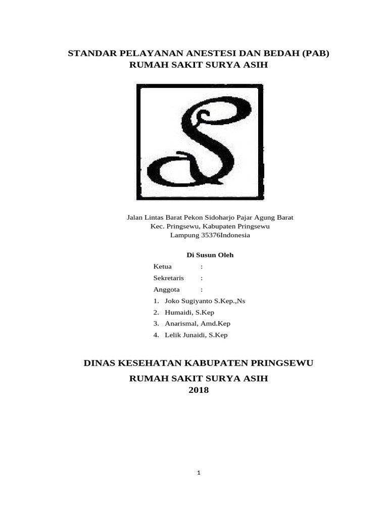 323 Pedoman Yan Anes | PDF