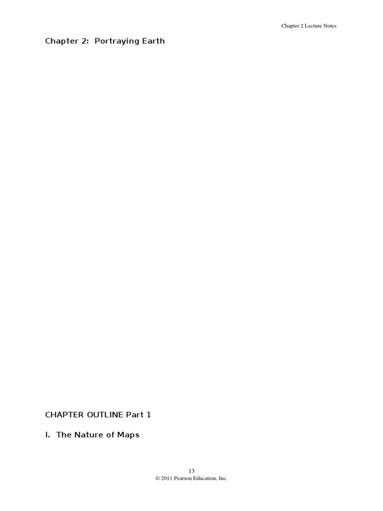 Chapter 2 Outline | PDF