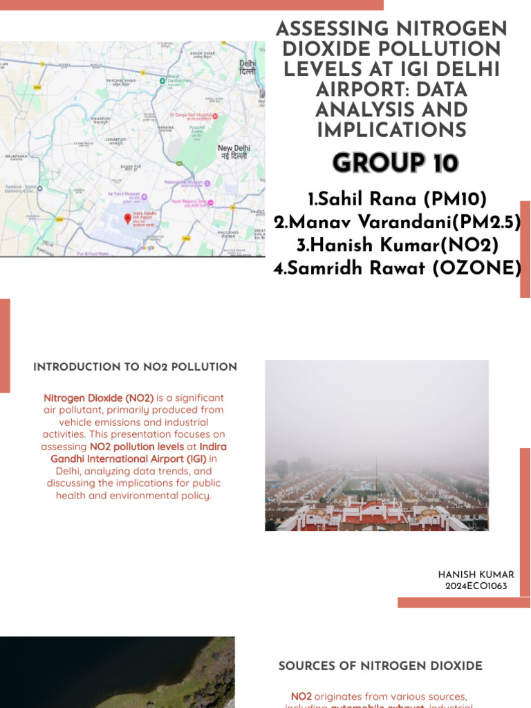 NO2 Pollution Assessment at IGI Airport | PDF