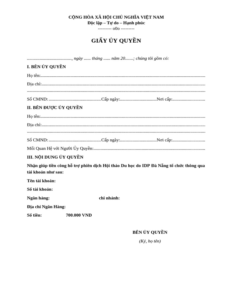 Authorization Form | PDF